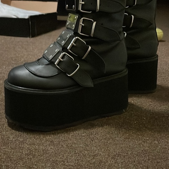 Demonia | Shoes | Brand New Demonia Platform Boots Size 7 | Poshmark